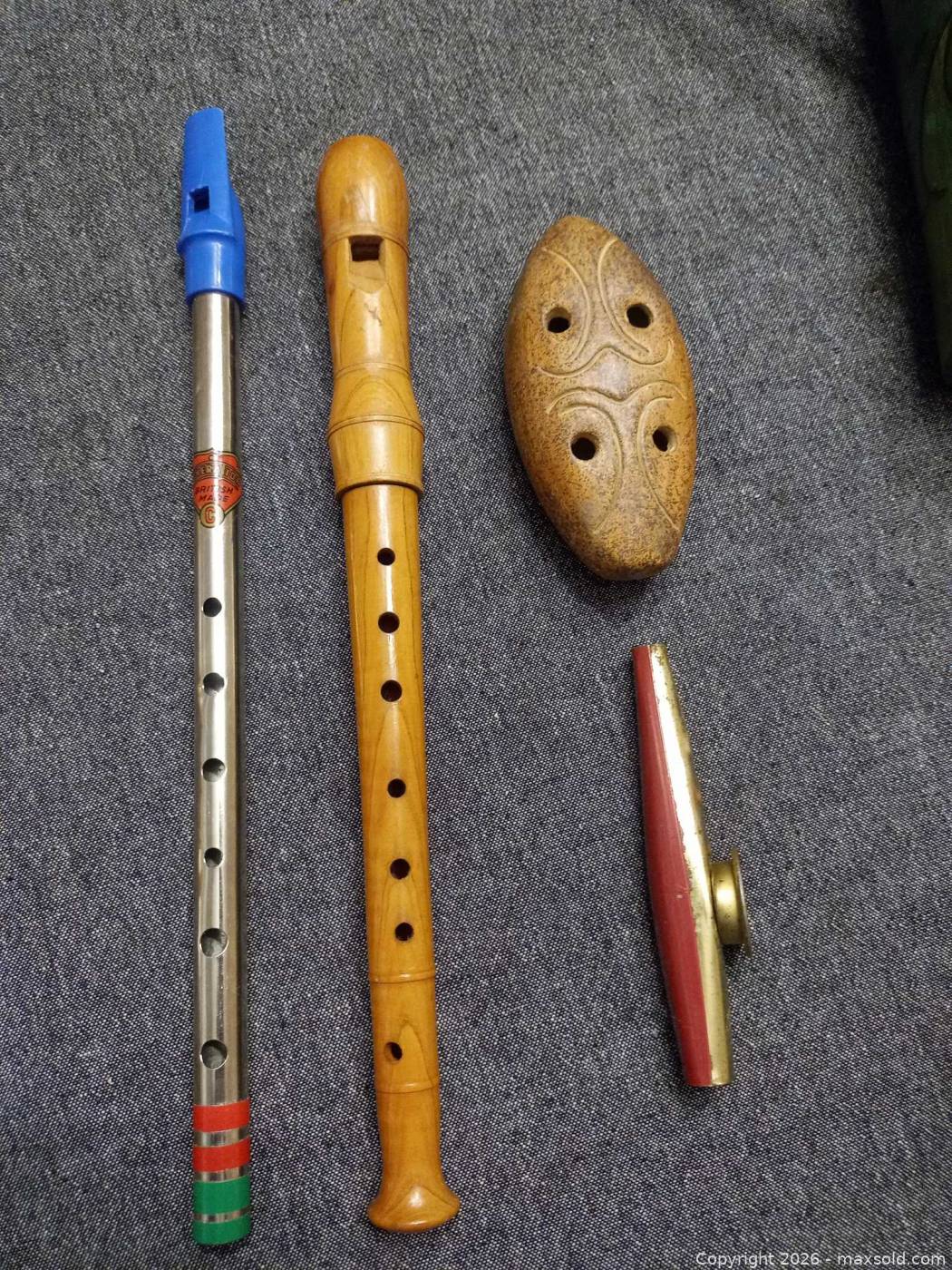 Handheld Percussion And Wind Instruments Lot | Maxsold