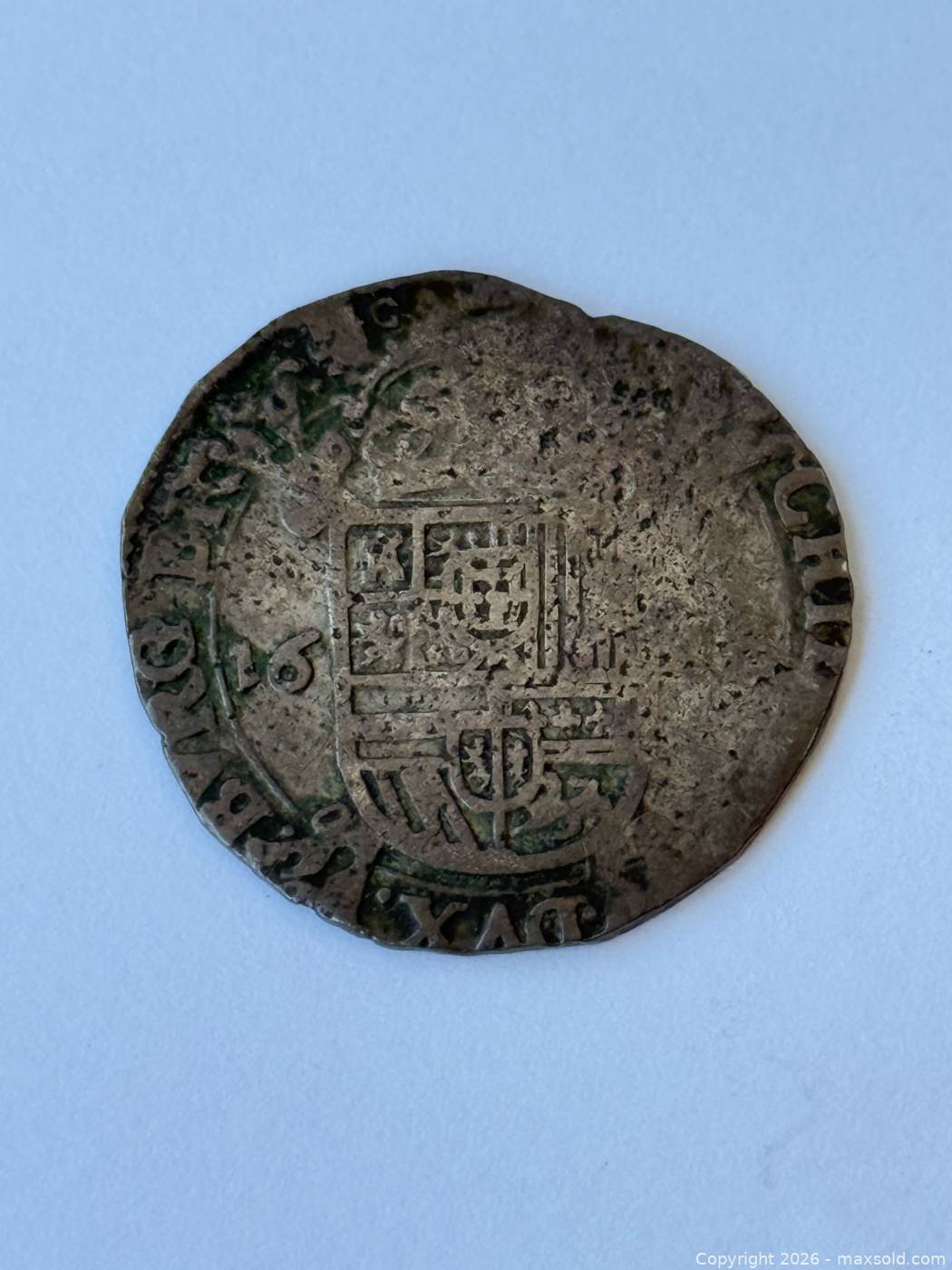 Spanish Netherlands Philip IV Silver Escalin Coin | Maxsold