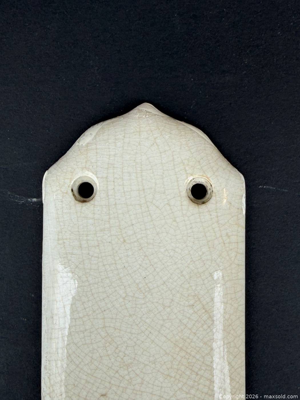 Vintage porcelain door push plates | Maxsold
