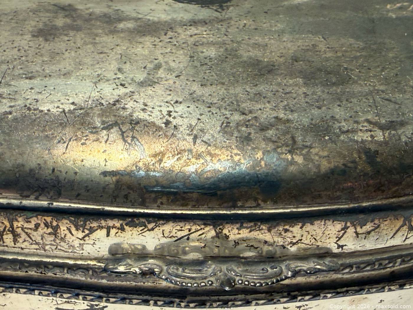 Vintage Camusso silver-plated jewelry box | Maxsold