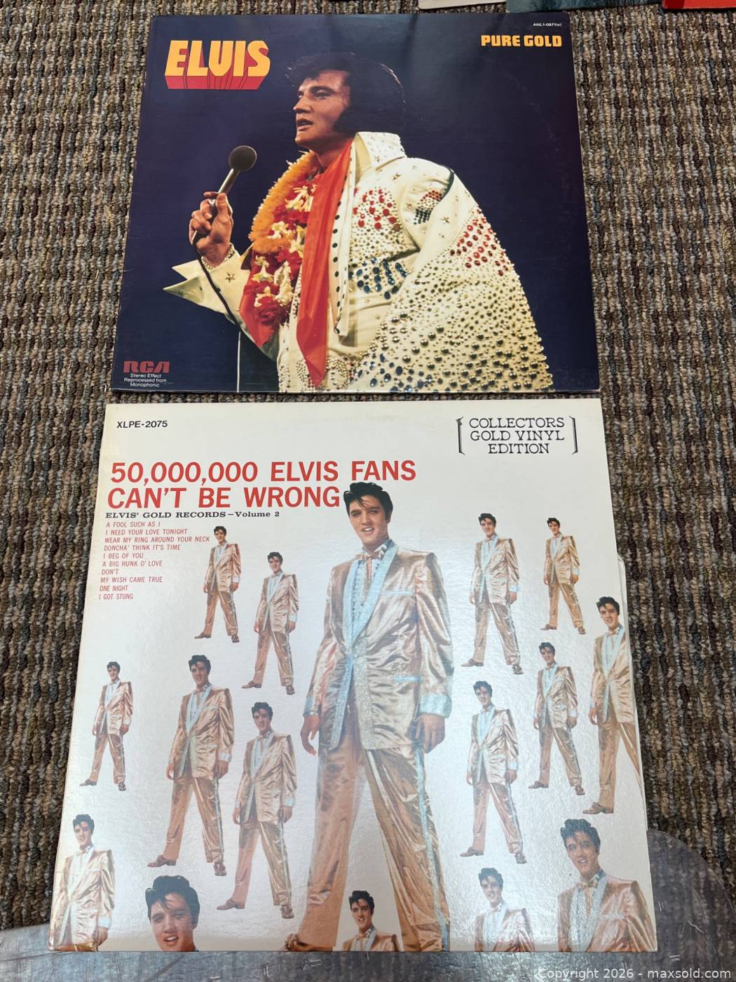 Elvis Presley vinyl LP collection | Maxsold