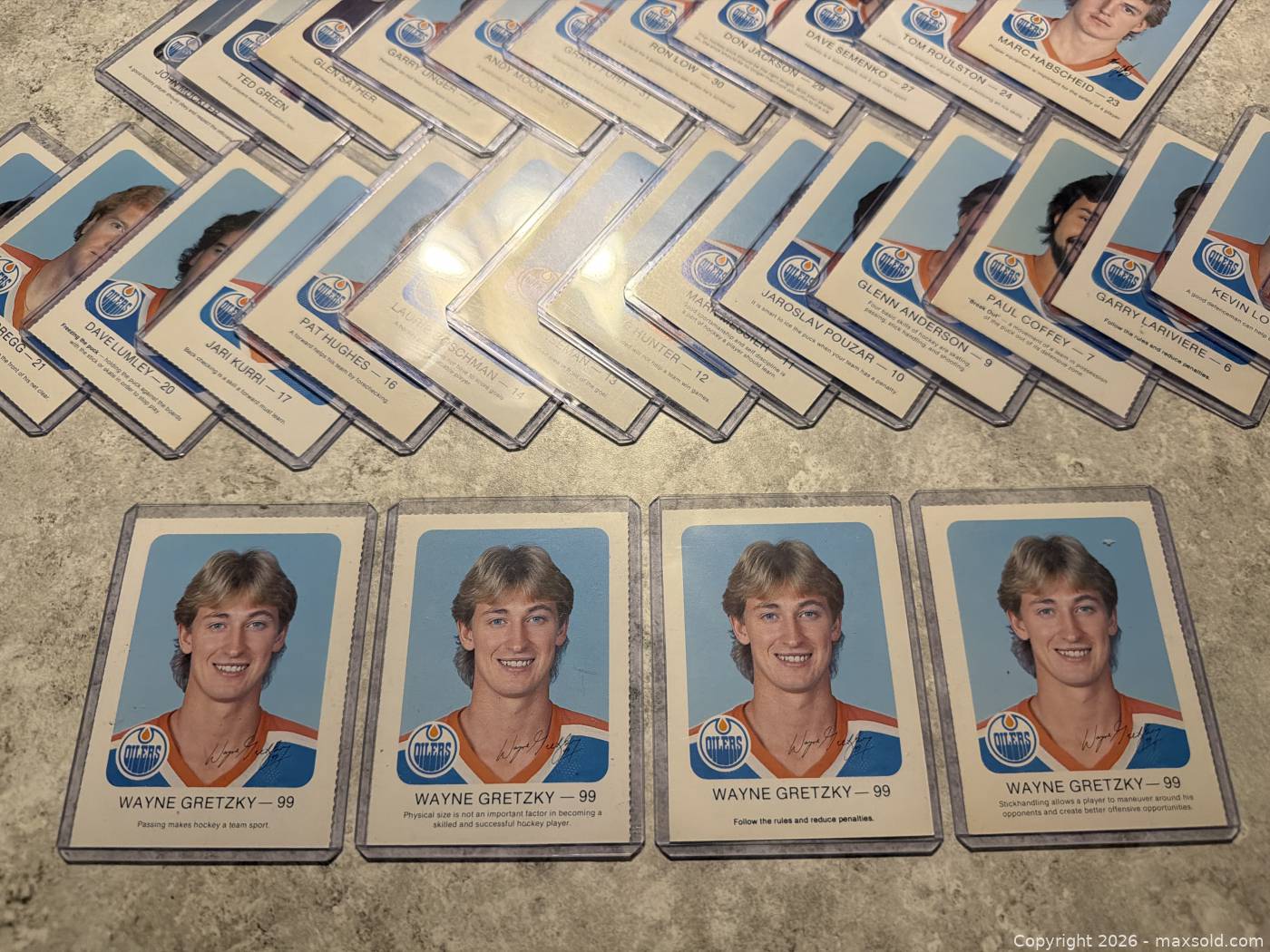 1982-83 Red Rooster Edmonton Oilers 30-card set | Maxsold