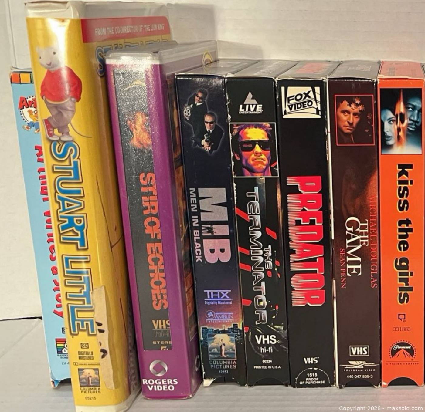Assorted VHS Movies – 17 Tapes | Maxsold