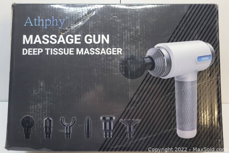 Athphy Massage Gun Deep Tissue Massager | Maxsold