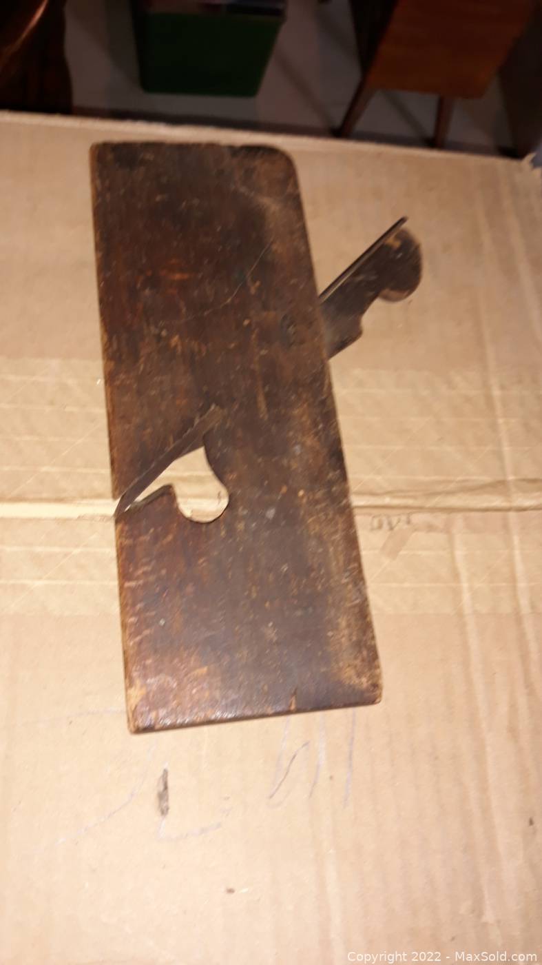 Vintage Wooden Hand Planers, 3 Concave Curved | Maxsold
