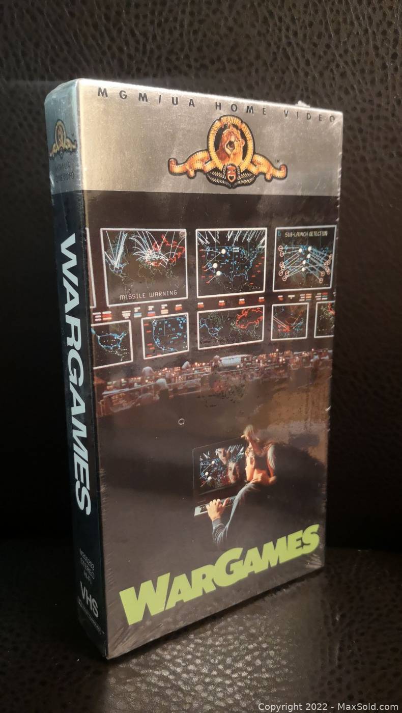 Sealed Vintage 1983 WarGames VHS Movie Featuring Matthew Broderick and ...