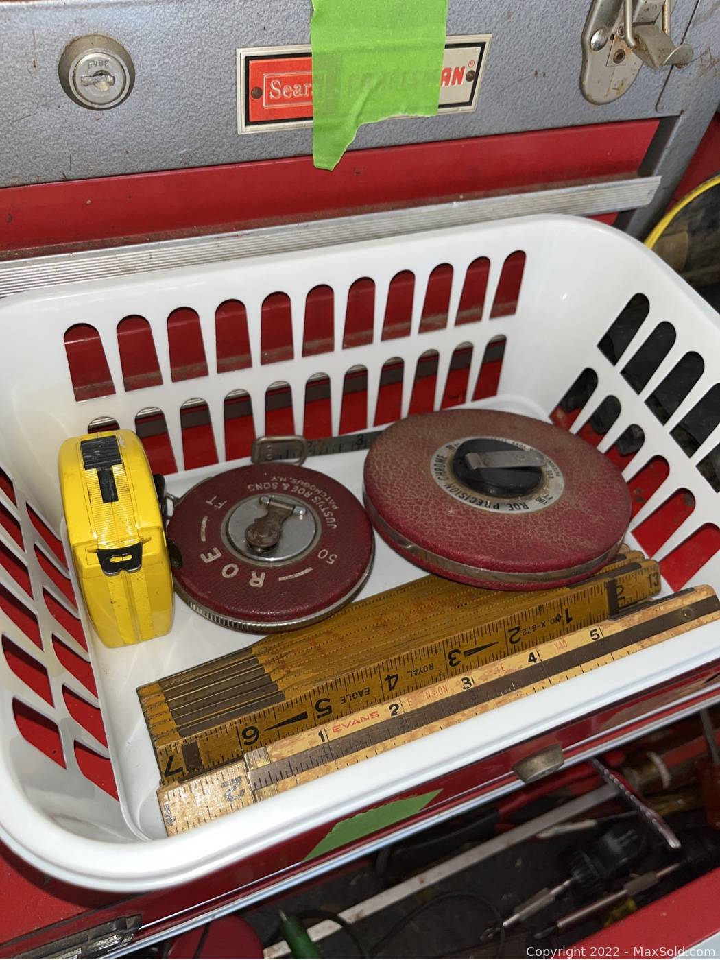 Sears Craftsman Toolbox and Hand Tools | Maxsold