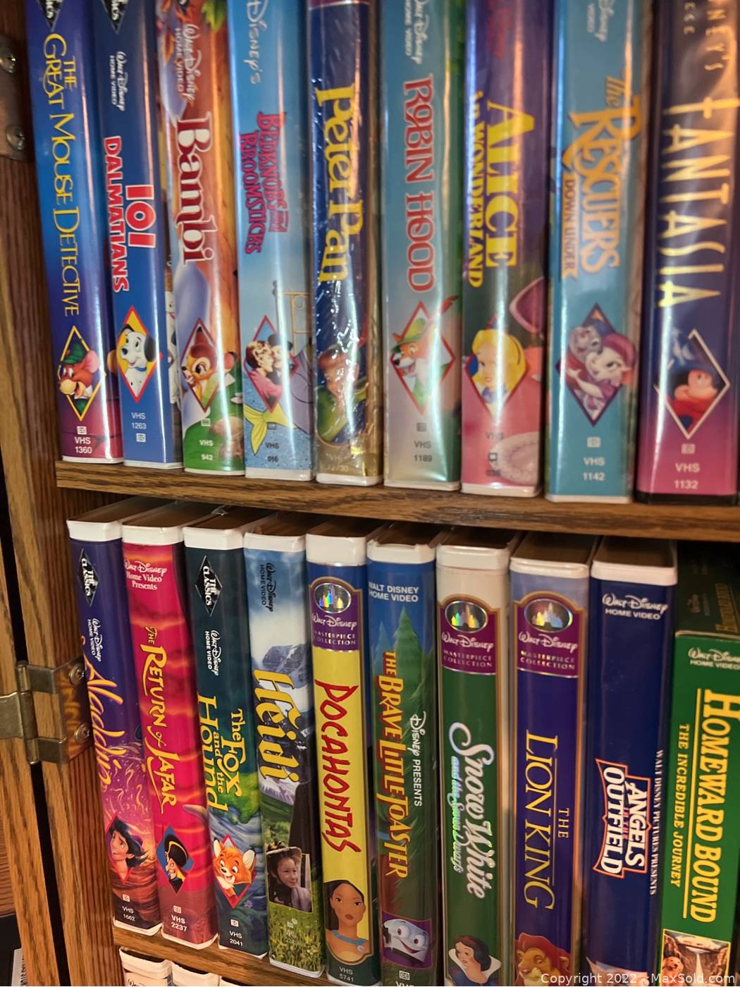 Disney VHS Movies Lot with Multiple Titles, Many Unopened | Maxsold
