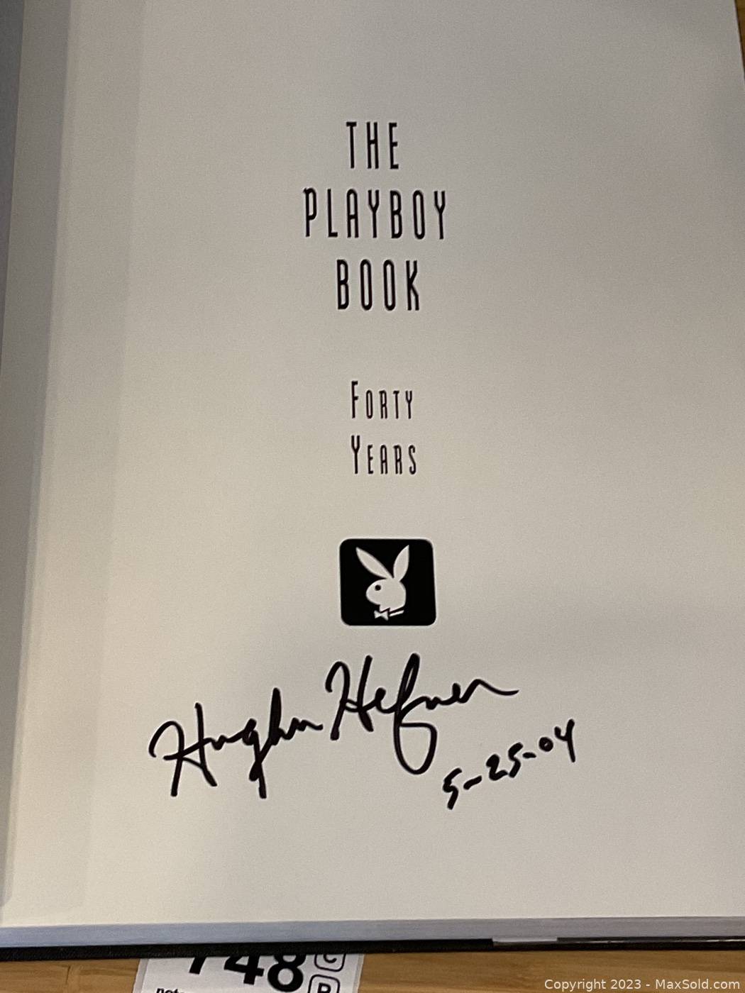 The Playboy Book: Forty Years Signed by Hugh Hefner | Maxsold