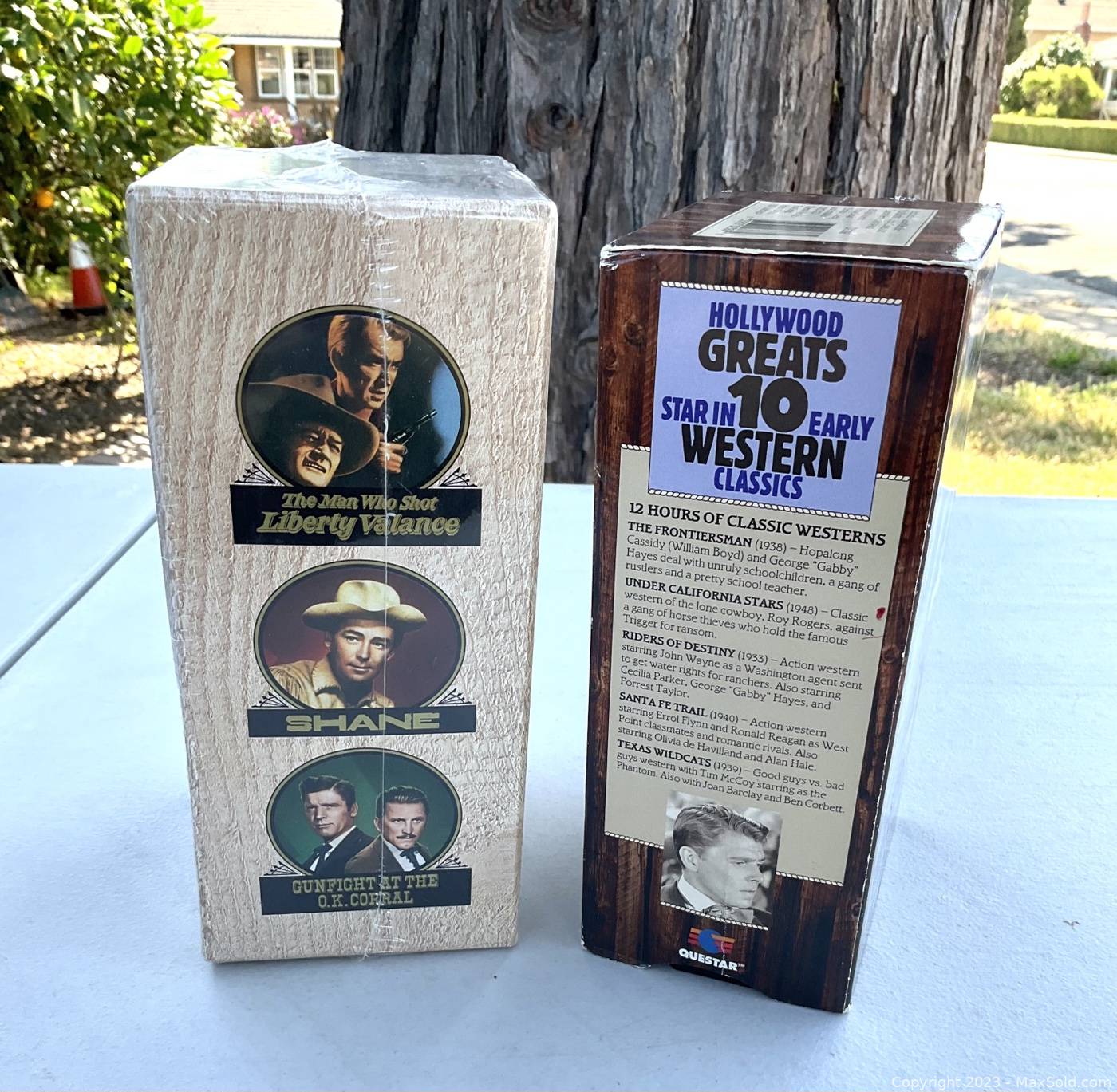 Vintage Western Movie VHS Tapes Lot | Maxsold