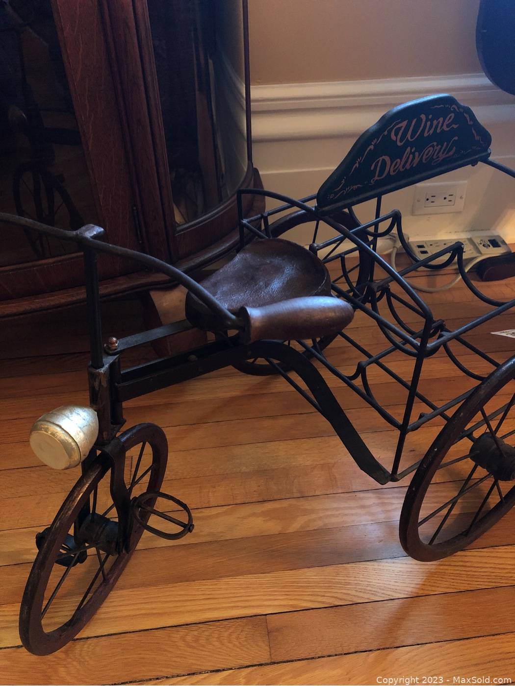 Decorative Philippine Made Tricycle Wine Rack for 6 Bottles | Maxsold