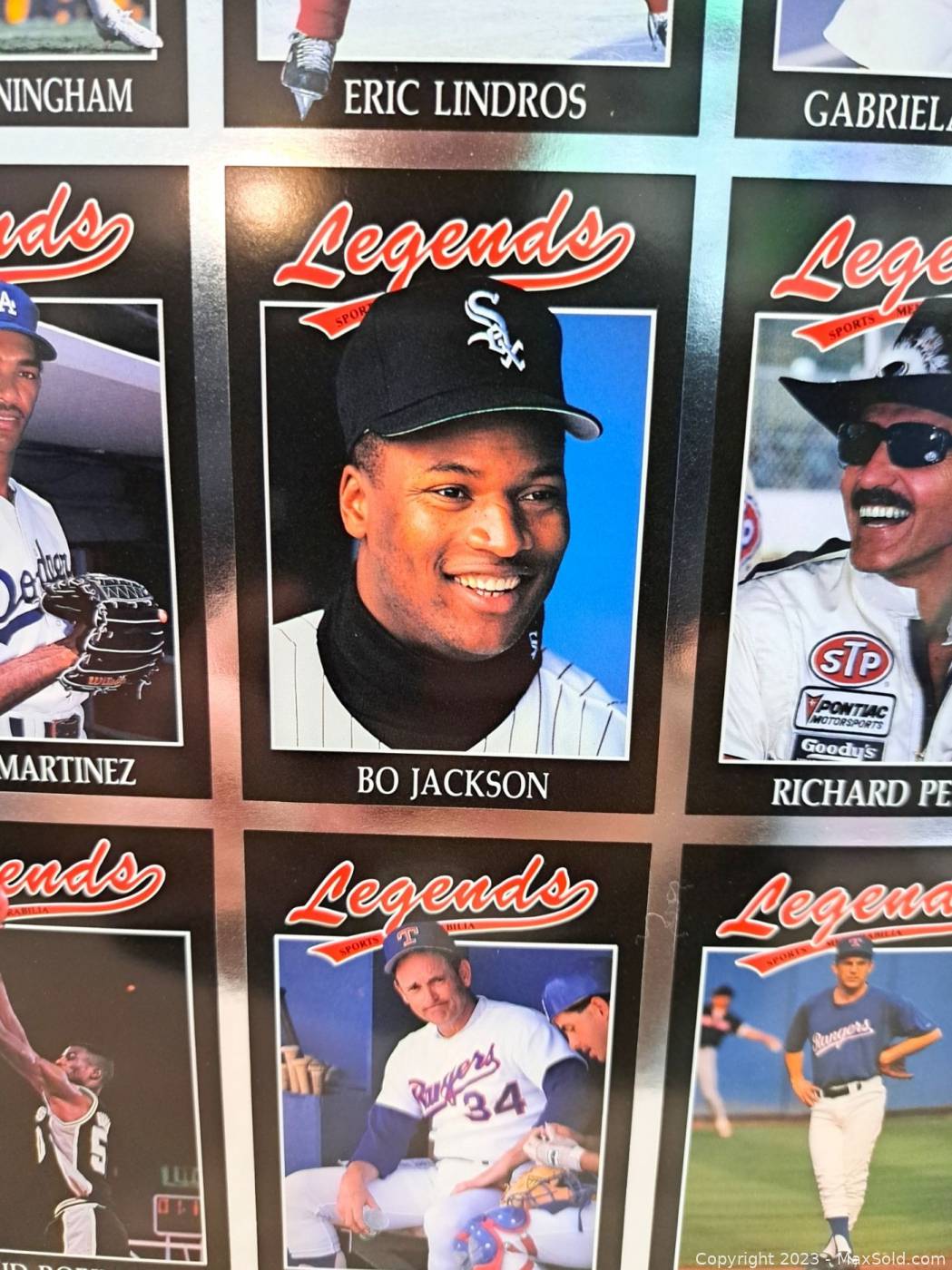 1991 Uncut Sheet Of Legends Sports Cards | Maxsold