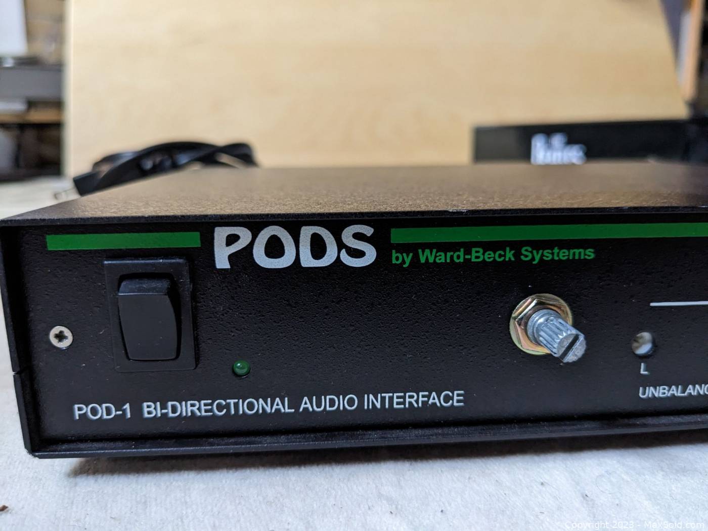 Pod 1 Bi-Directional Audio Interface by Ward-Beck Systems | Maxsold