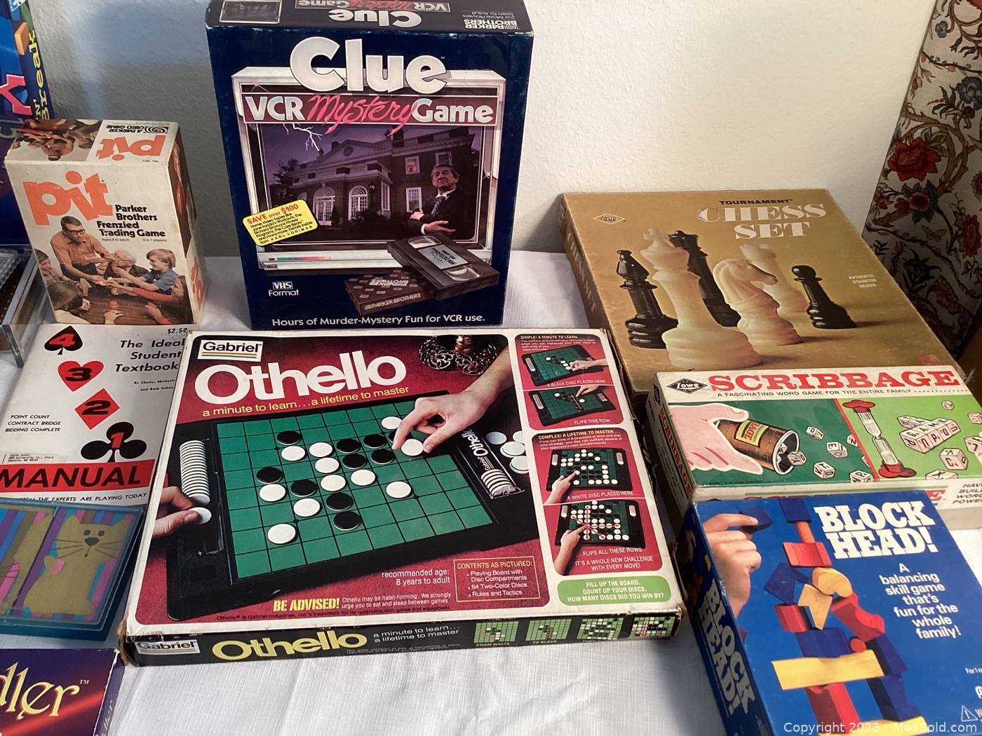 Large Lot of Vintage Board Games and Puzzles | Maxsold
