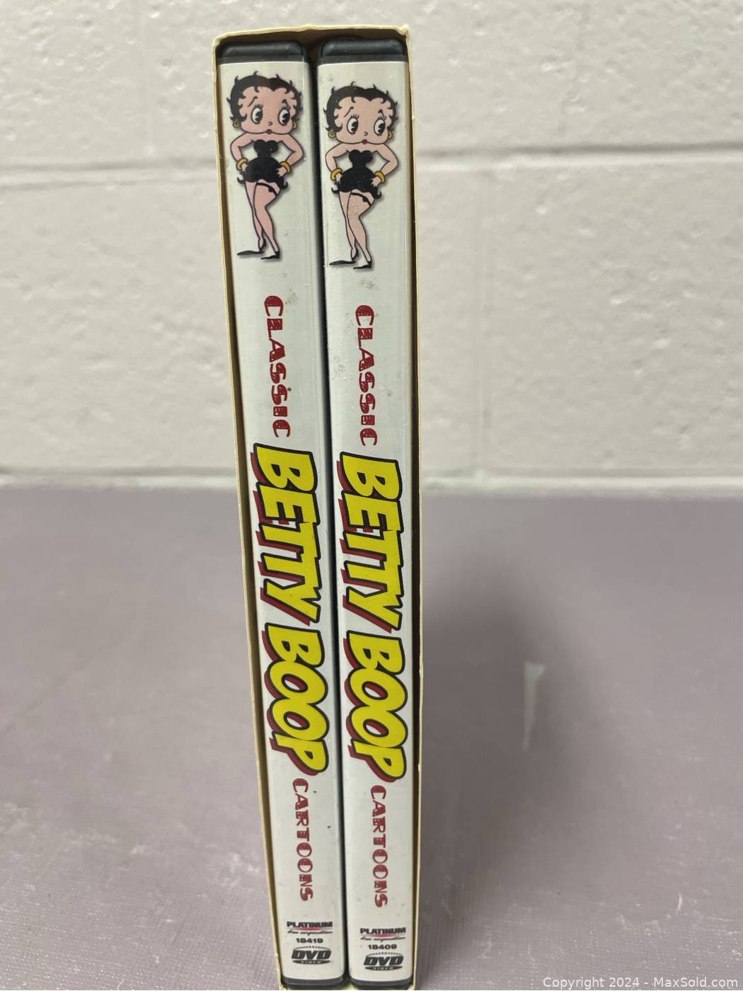 Betty Boop 2 DVD Set of Classic Cartoons | Maxsold