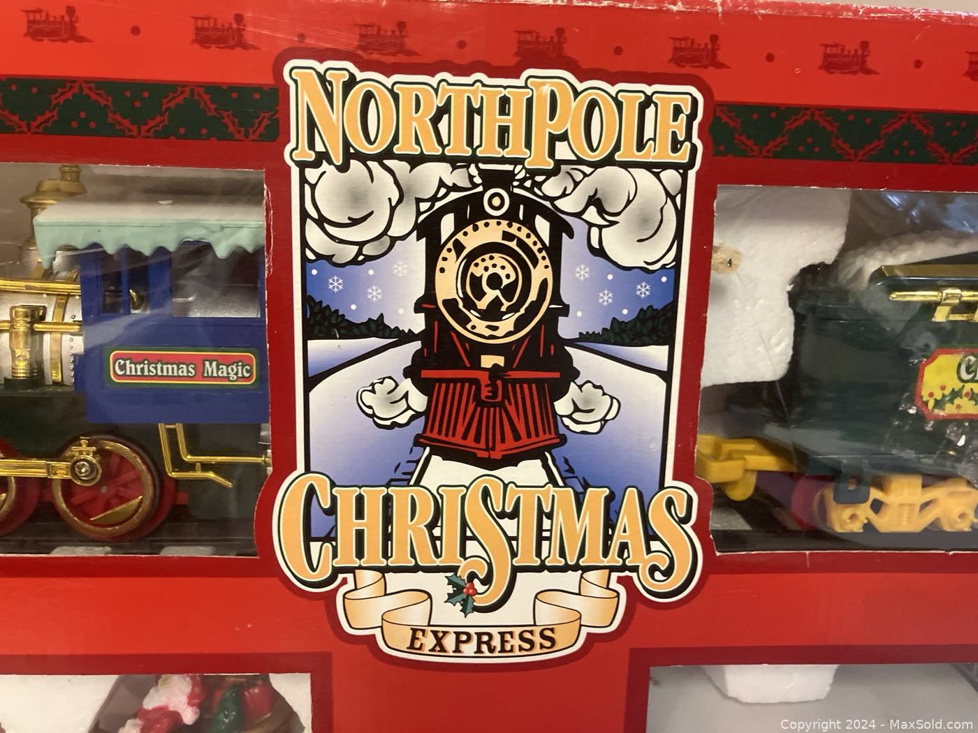 North Pole Christmas Express Train Set | Maxsold