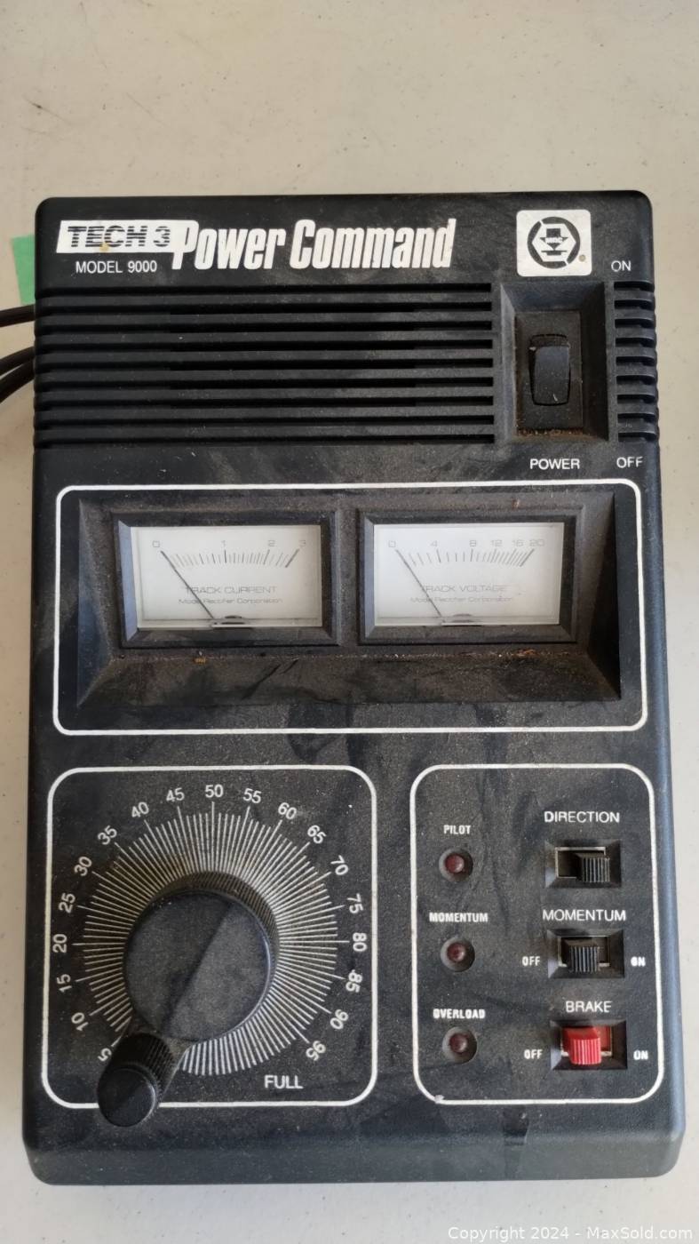 MRC Tech 3 Power Command Model 9500 Train Transformer and Power Command ...
