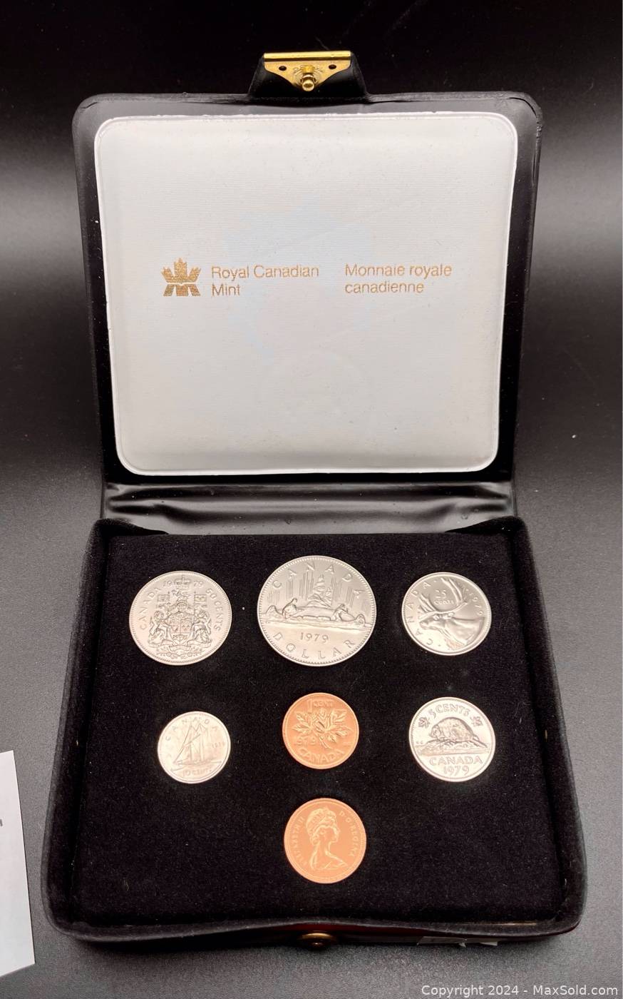 1979 Royal Canadian Mint Double Penny Proof-like Coin Set | Maxsold
