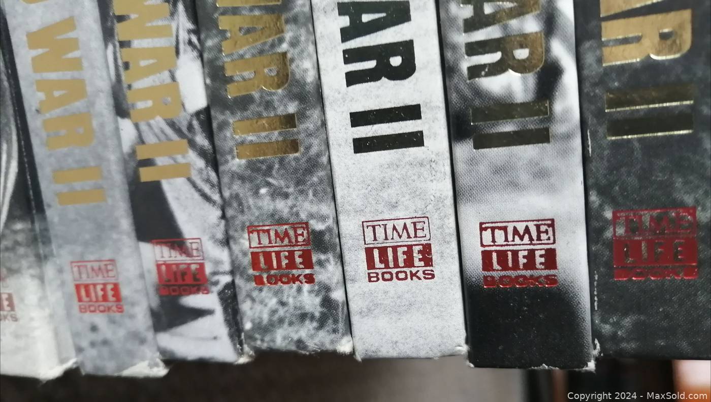 Time Life World War II 10-Book Hardcover Set | Maxsold