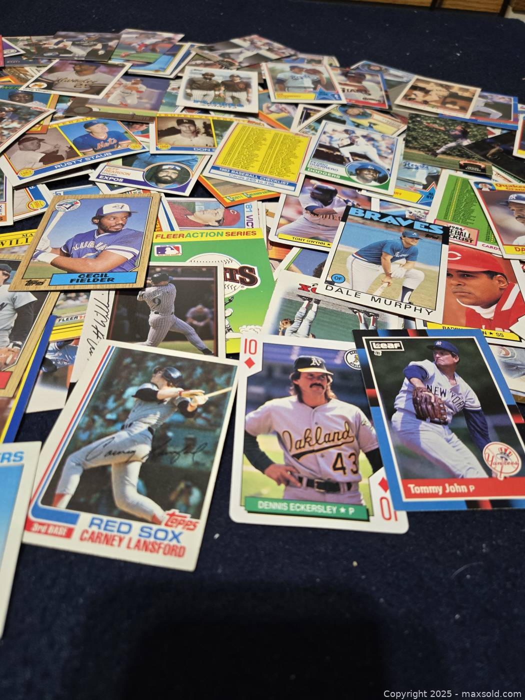 200+ vintage baseball trading cards | Maxsold