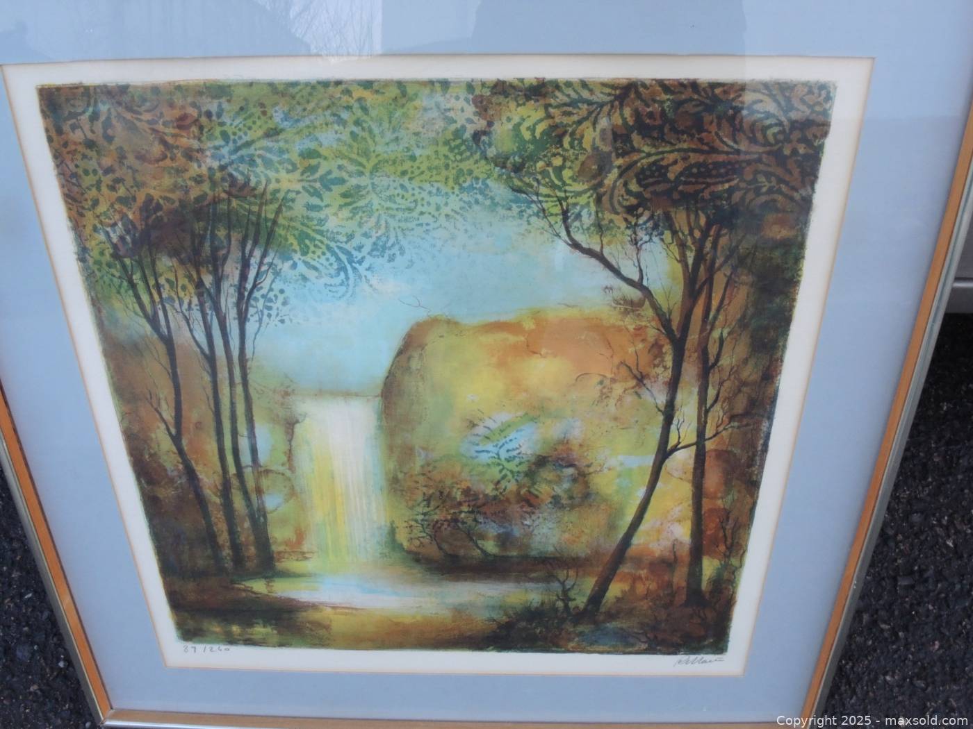 Jose Puig Marti signed lithograph | Maxsold