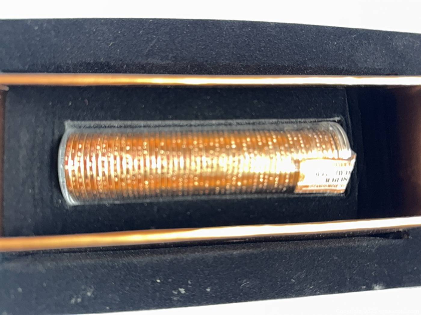 2007 John Adams $1 coins ballistic roll, uncirculated | Maxsold