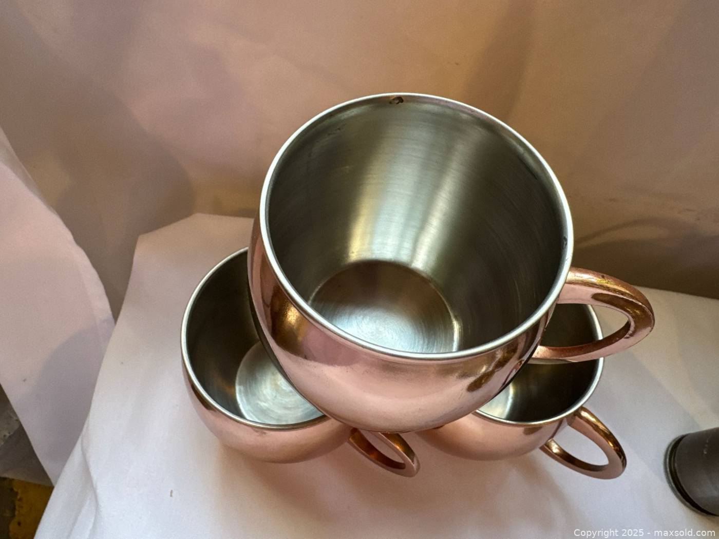 Copper Mule Mugs, Military Cartridge, Belt Buckles, Darning Mushroom ...