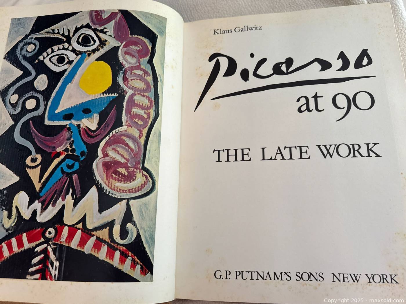 Six vintage art books: Picasso, Middle Ages, Cassatt, Monet, Wallace Catalogue, Renoir | Maxsold