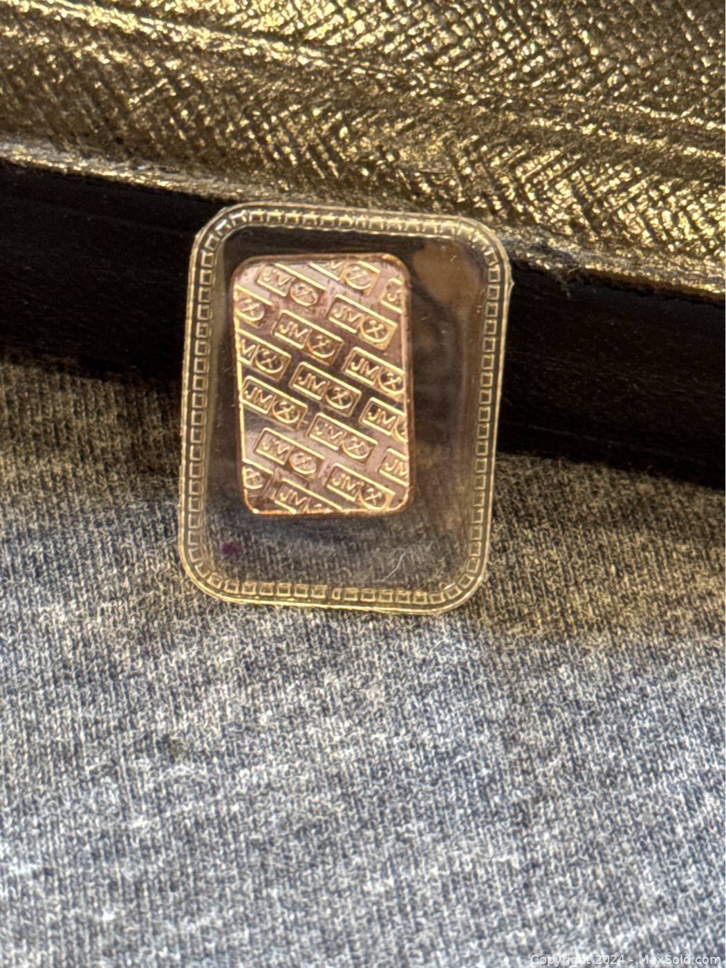Johnson Matthey Silver & Gold Bars with 1983 Chinese Panda Coin | Maxsold