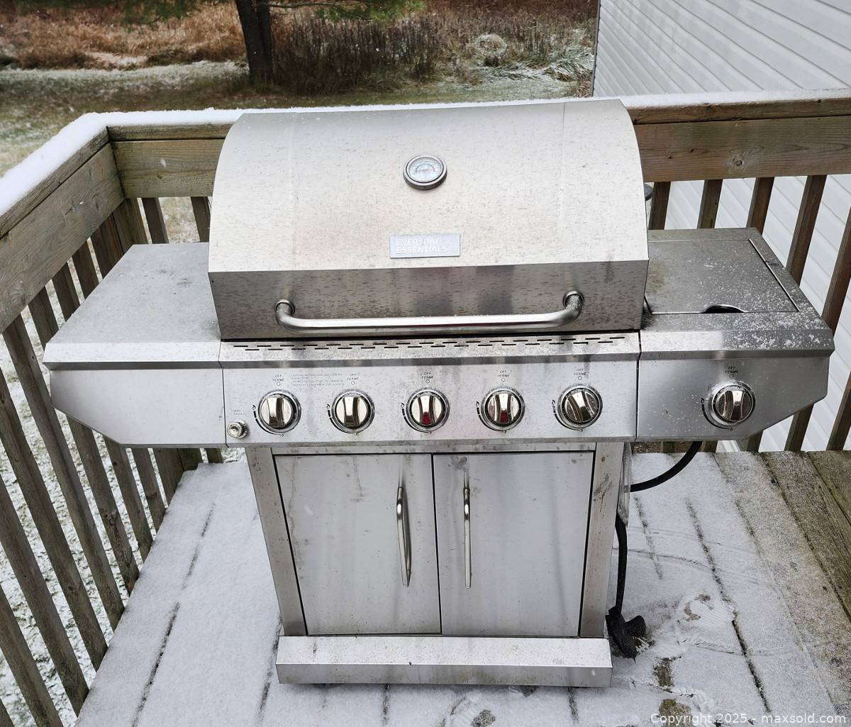 Everyday Essentials 67,000 BTU 5+1 Burner Propane Gas BBQ with Side ...