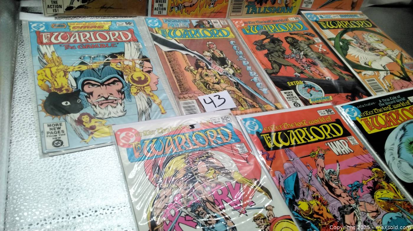DC Comics The Warlord 11-Issue Bundle | Maxsold