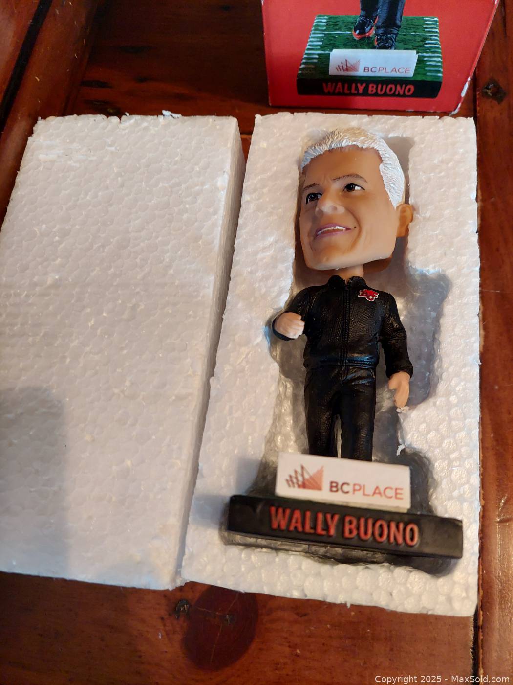 Vintage Wally Buono BC Lions Football Bobblehead | Maxsold