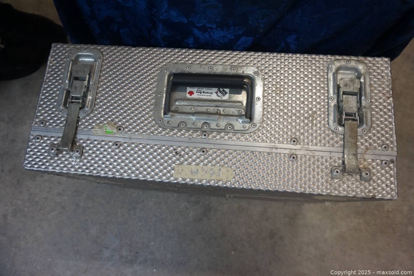North American Steel Strong Box Suitcase | Maxsold
