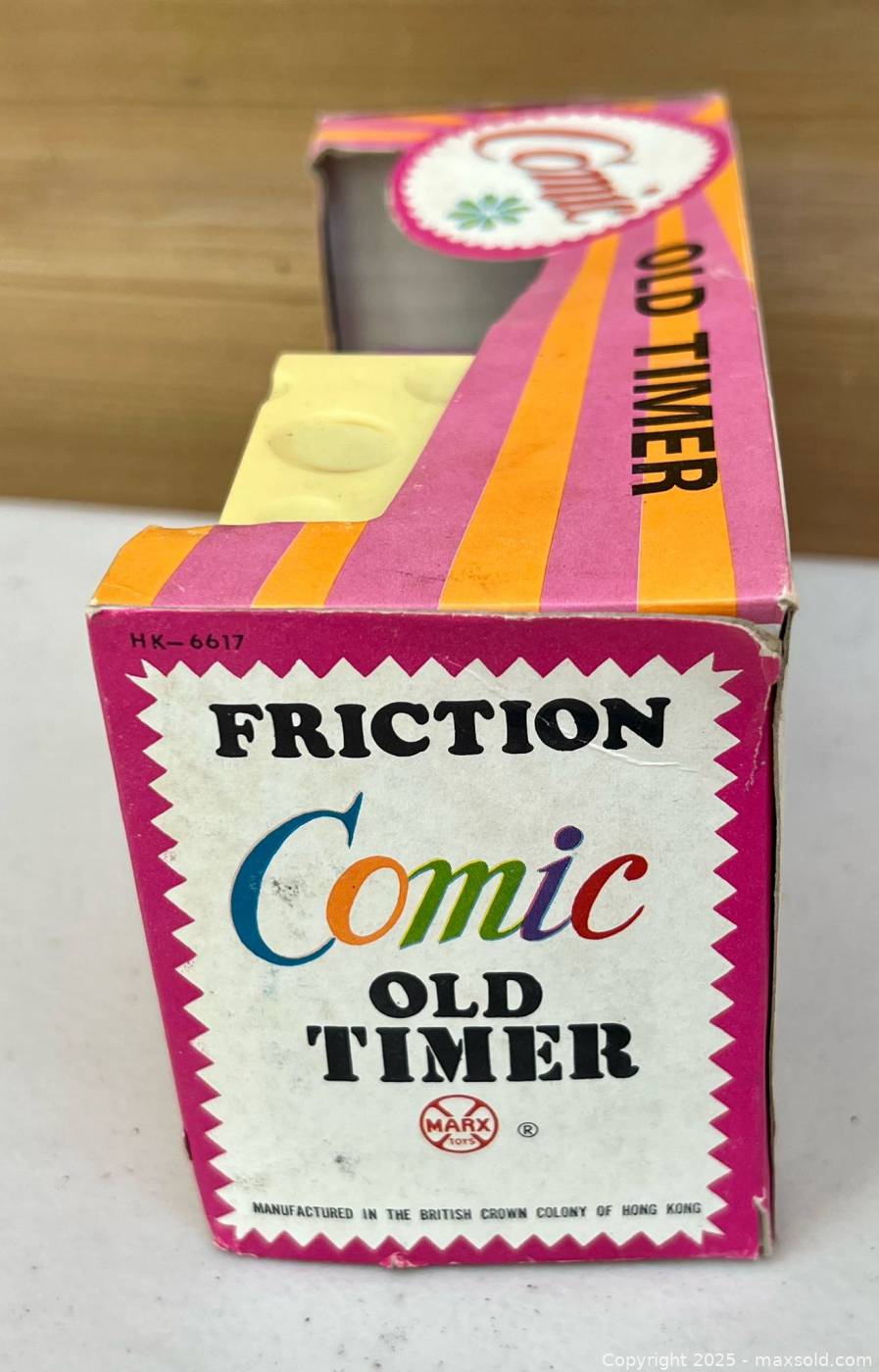 Marx Comic Old Timer friction drive toy truck in original box | Maxsold