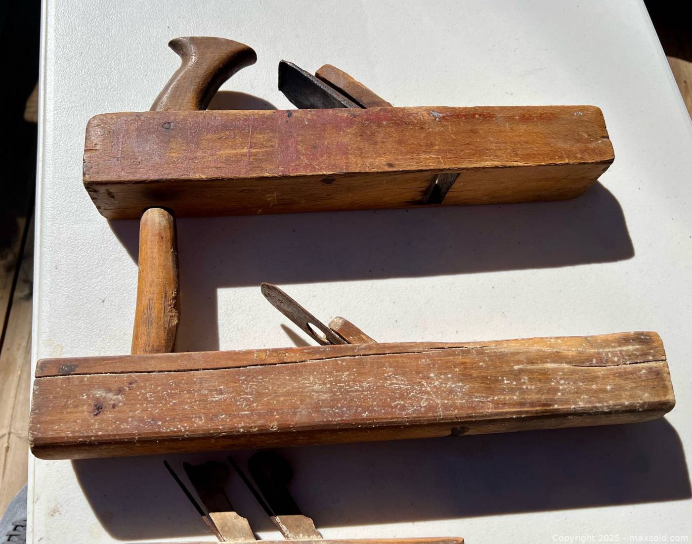 Antique wooden hand planes, set of 4 | Maxsold
