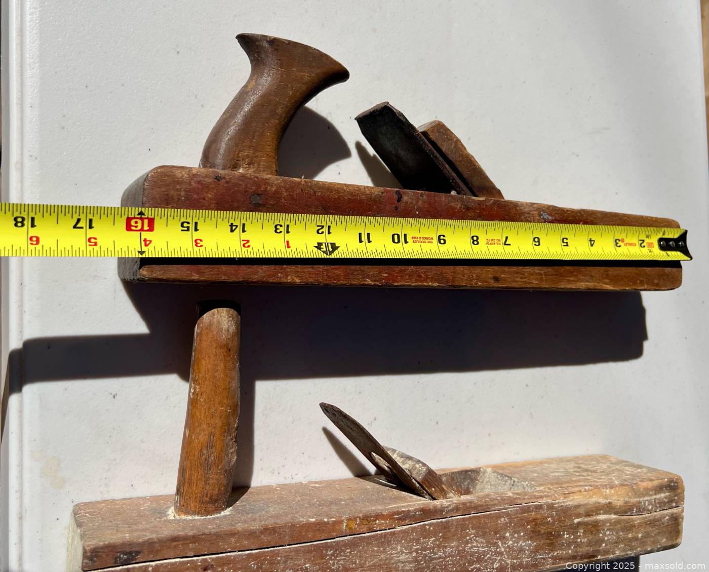 Antique wooden hand planes, set of 4 | Maxsold