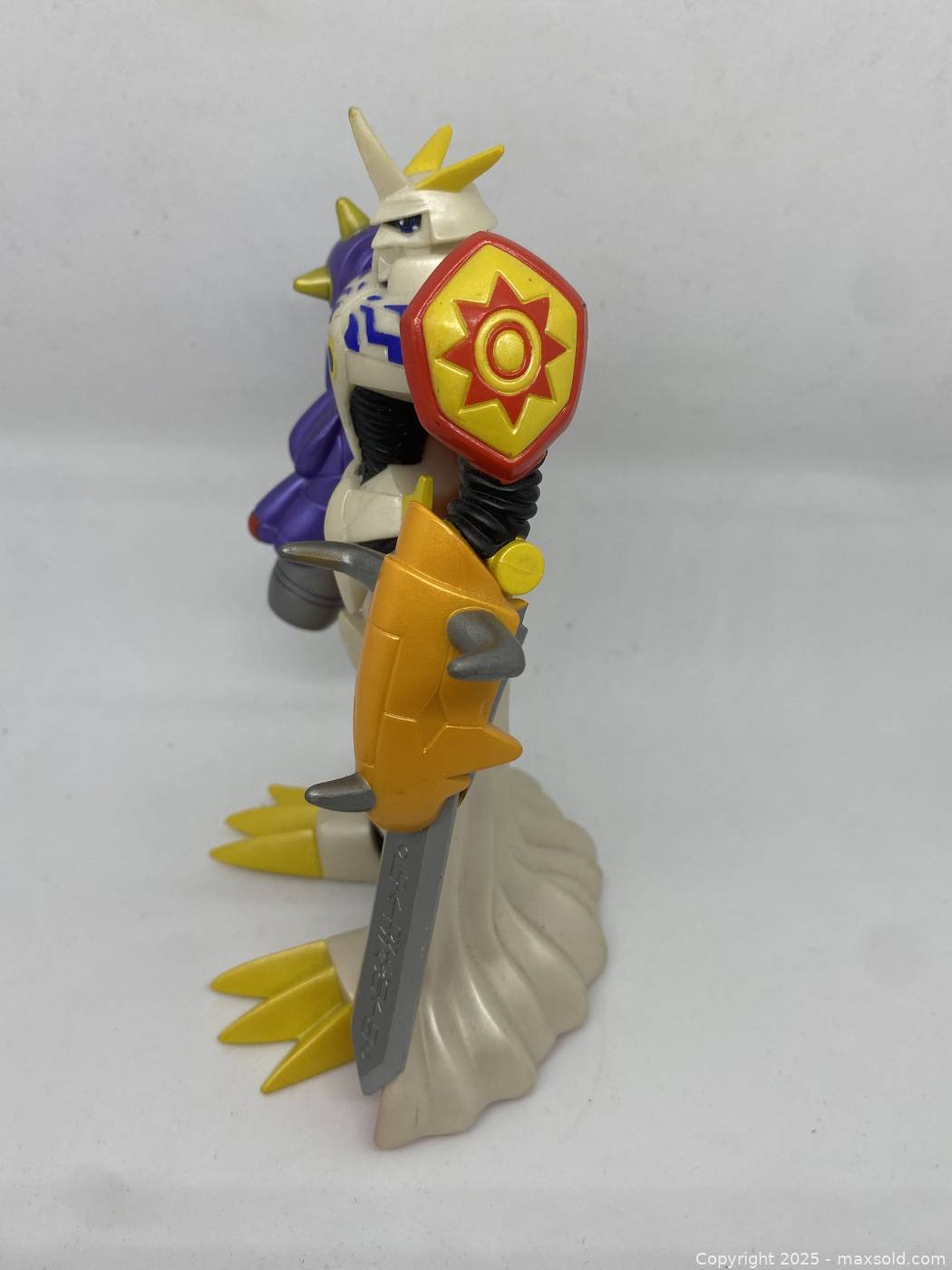 Vintage 2000 Digimon Omnimon Omegamon Bandai PVC 6-3/4" Action Figure ...