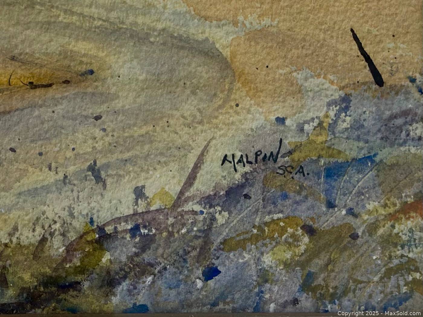 Two James Halpin Original Watercolour Paintings | Maxsold