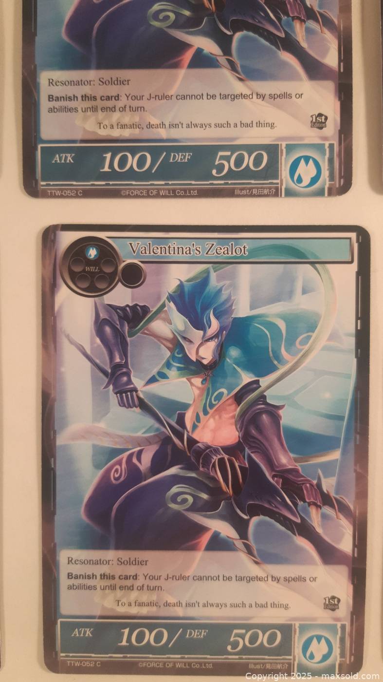 Force of Will TCG cards, 10 count | Maxsold