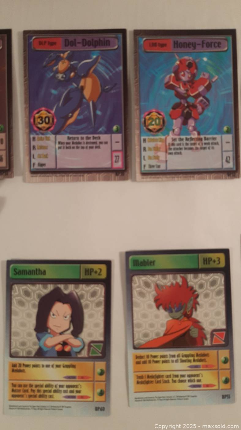 Medabots trading cards 14 count plus 2 sealed booster packs | Maxsold