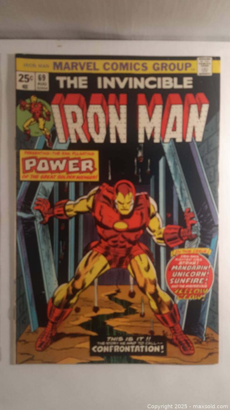 Two The Invincible Iron Man comics #69 and #76 | Maxsold