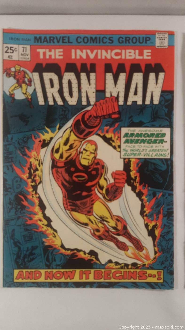 The Invincible Iron Man Comics #71 & #81 | Maxsold