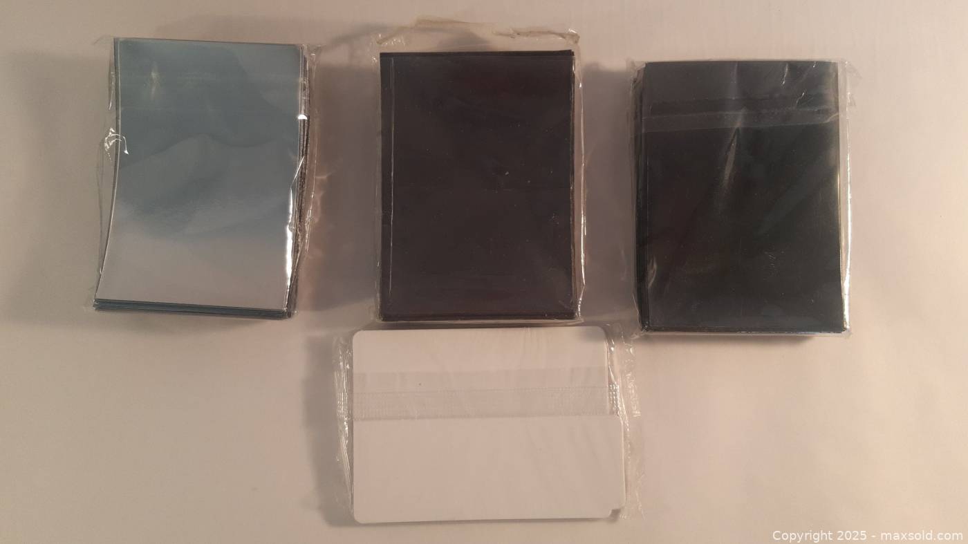 Trading Card Sleeves And Spacers | Maxsold
