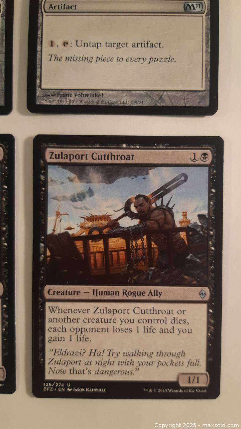 6 Magic The Gathering cards | Maxsold
