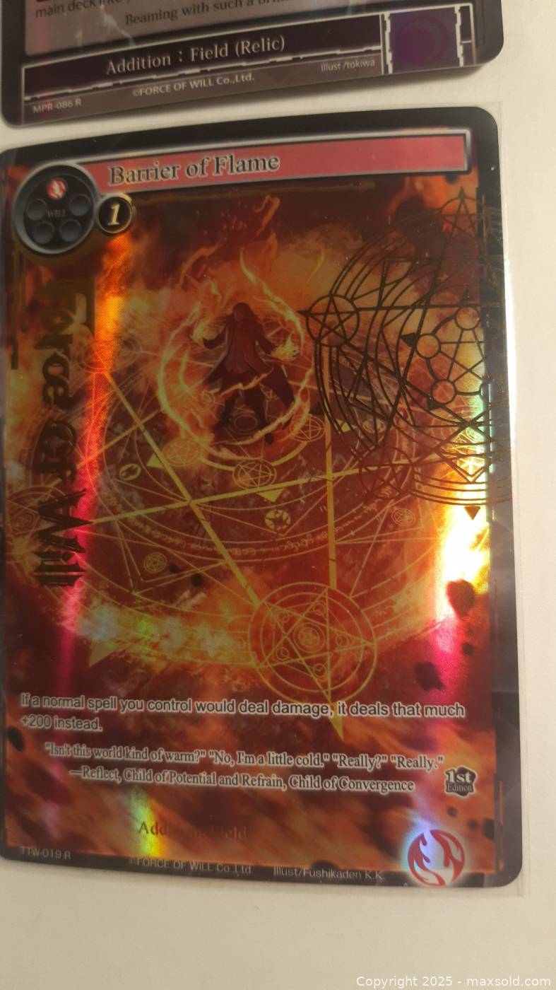 8 Foil Force of Will TCG cards | Maxsold