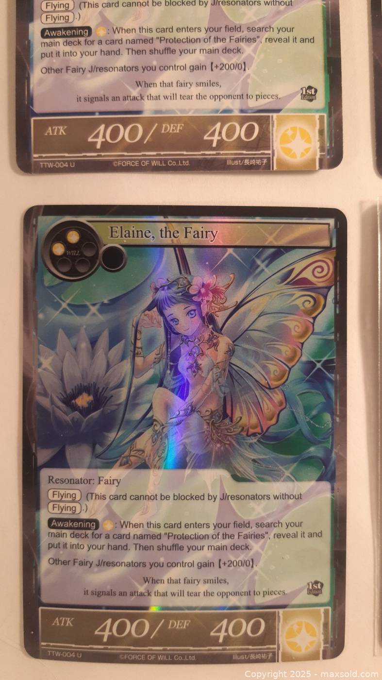 8 Force of Will TCG foil & regular cards | Maxsold