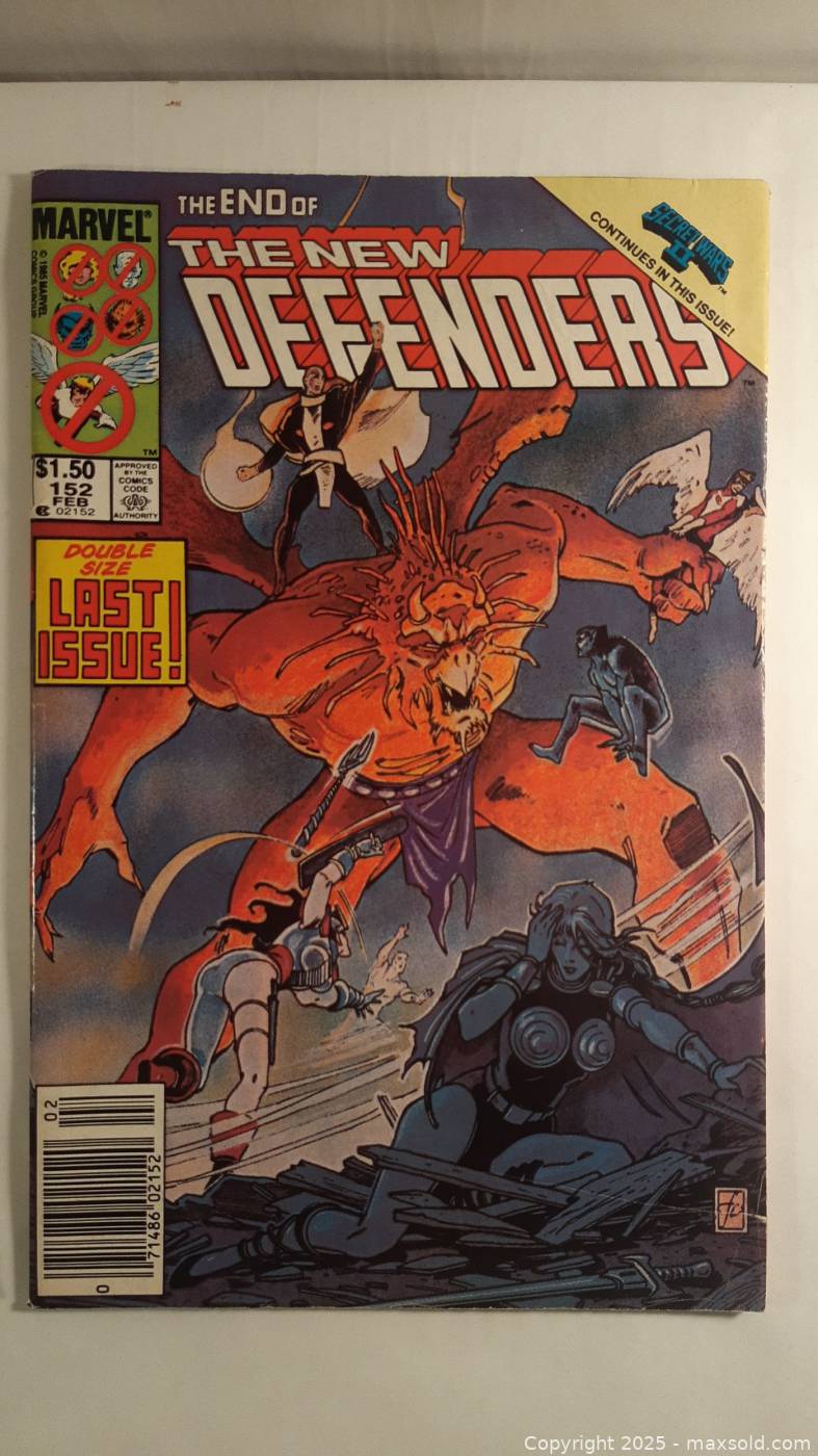 Arion Lord of Atlantis #7 & The New Defenders #152 comics | Maxsold
