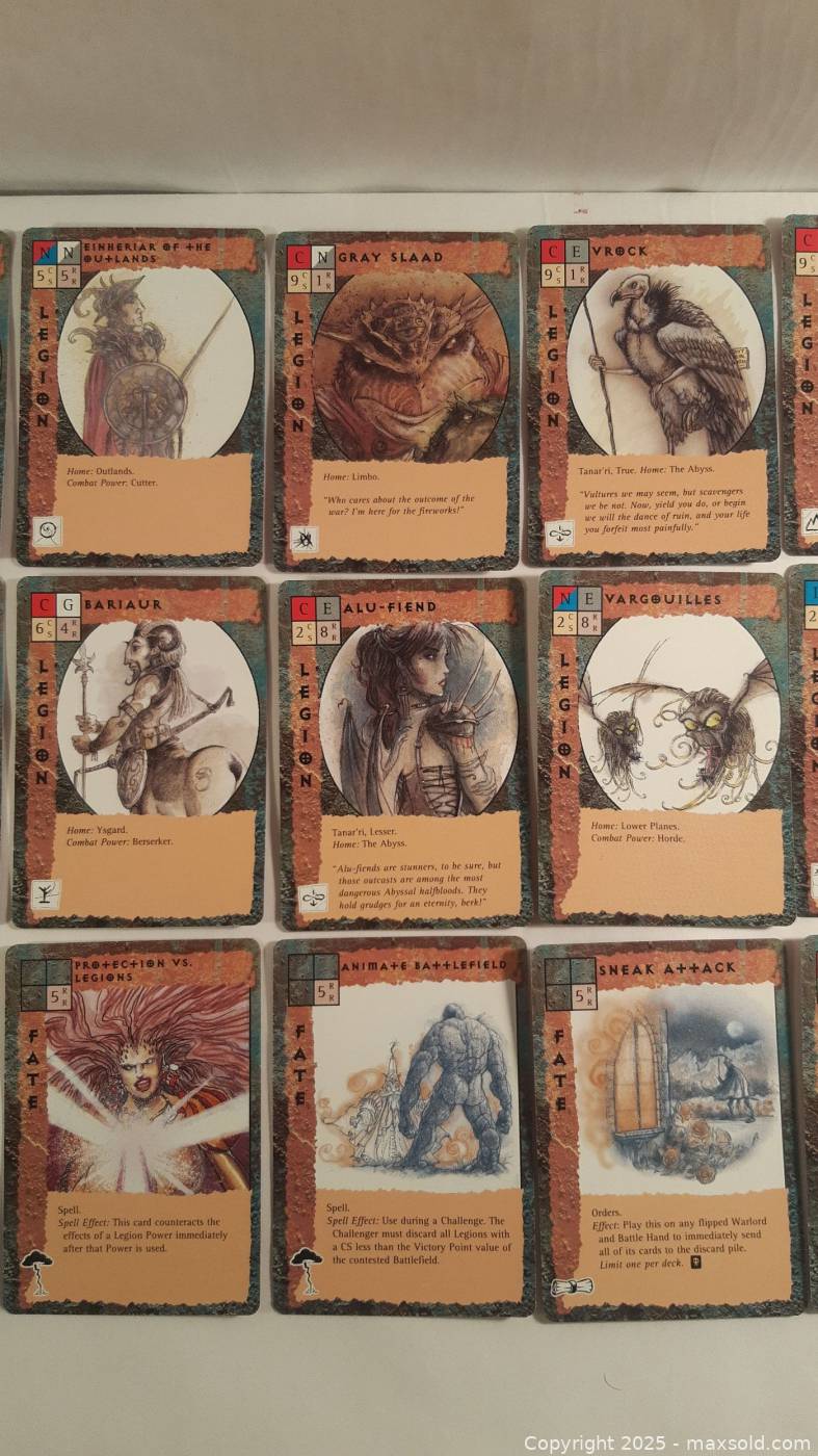 Blood Wars 50-Card Deck | Maxsold