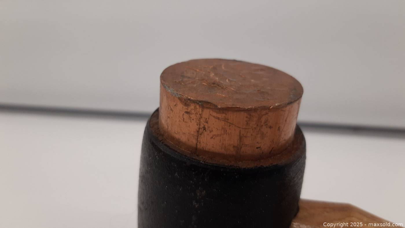 Copper and rawhide hammer mallet | Maxsold