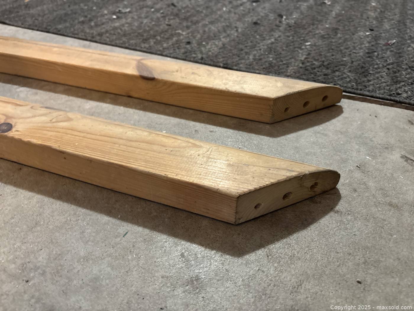 Solid wood railings | Maxsold